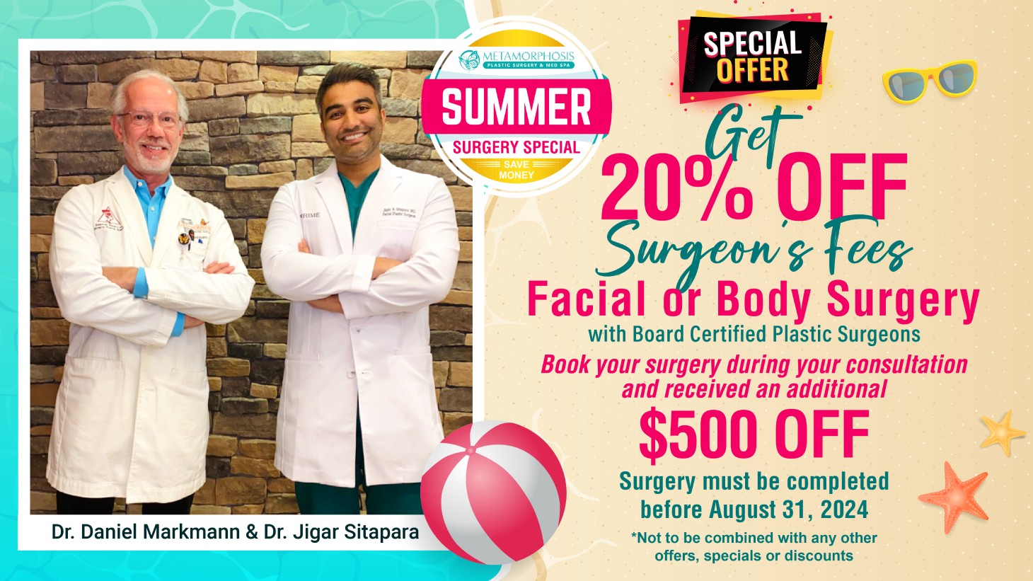 Events/Specials Maryland, Baltimore | Metamorphosis Plastic Surgery